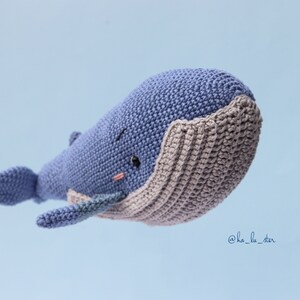 Crochet Pattern Blue Whale, Amigurumi PDF Pattern Blue Whale - Etsy UK