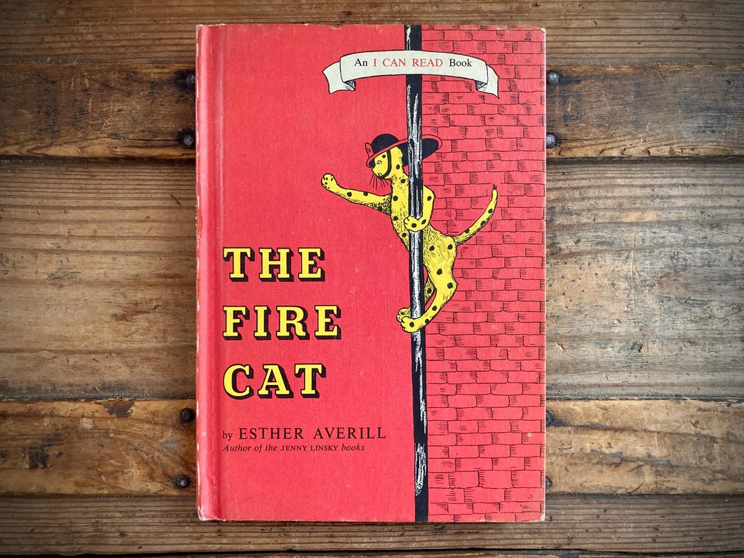 1960 the Fire Cat by Esther Averill, Illustrated Picture Book, Vintage ...