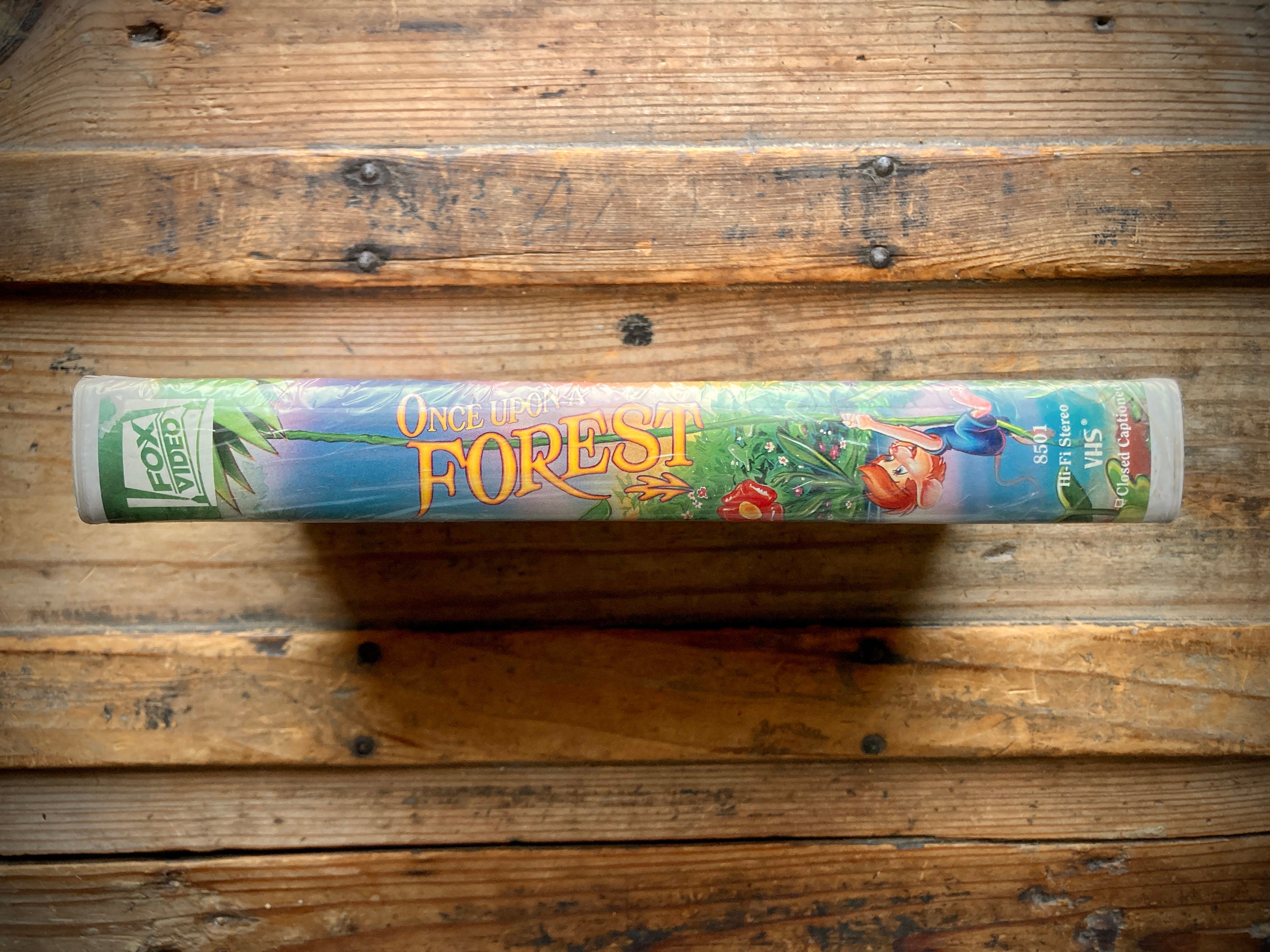90s SEALED Once Upon A Forest VHS Movie Fox Video Vintage - Etsy