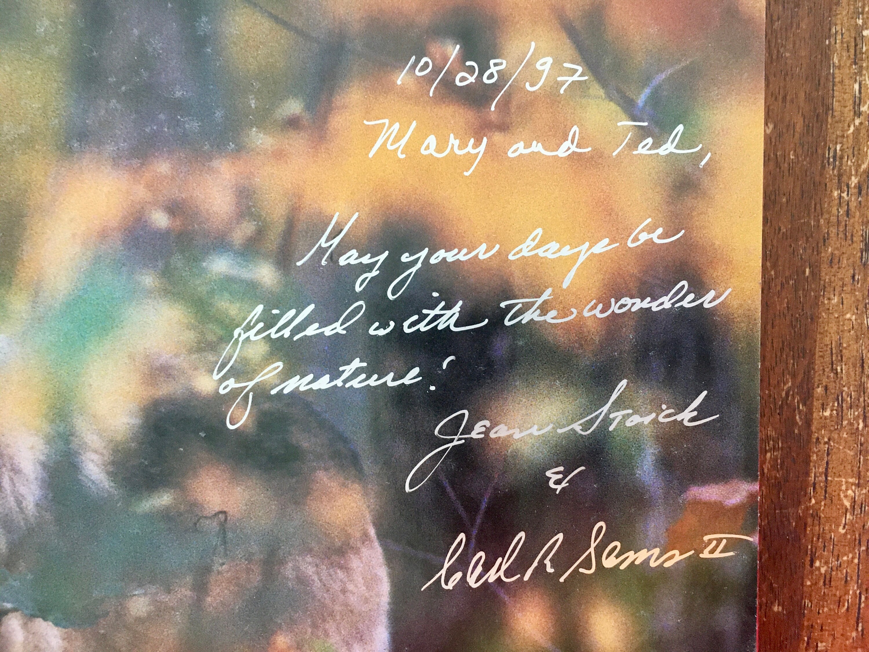 1997 SIGNED Images of the Wild, the Photographic Art of Carl R Sams II ...