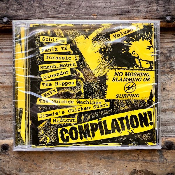 Punk Compilation Cd - Etsy