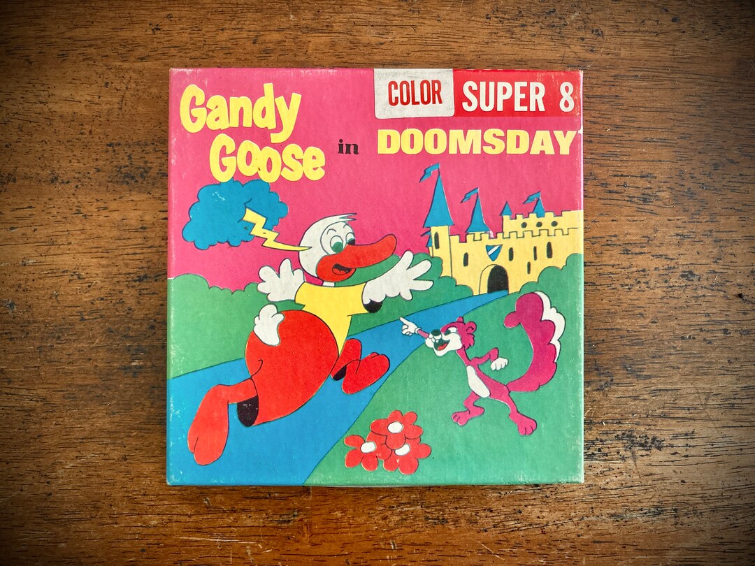 Gandy Goose in Doomsday 8mm Super 8 Animated Home Movie Cartoon in ...