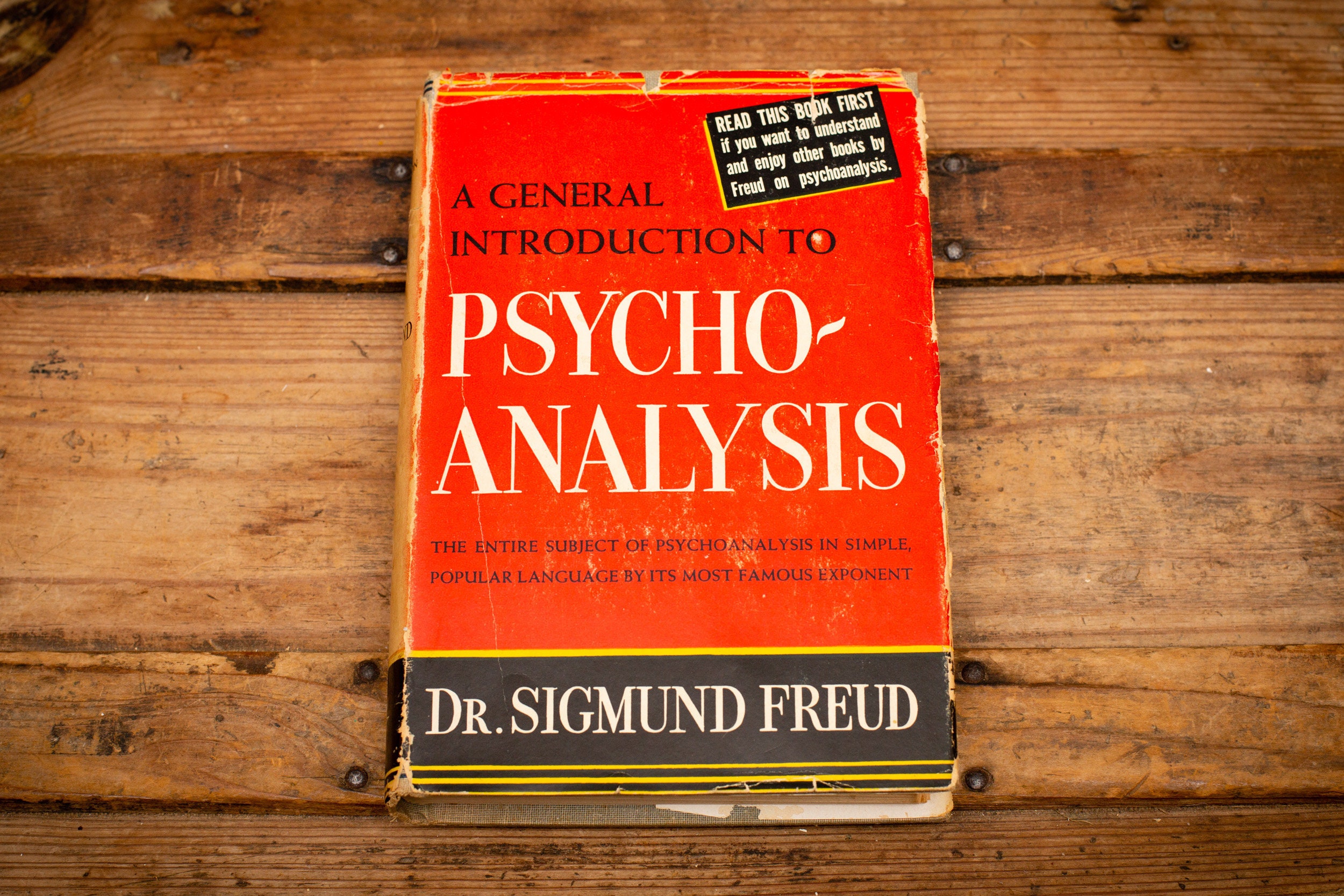 Sigmund Freud Psychoanalysis Book