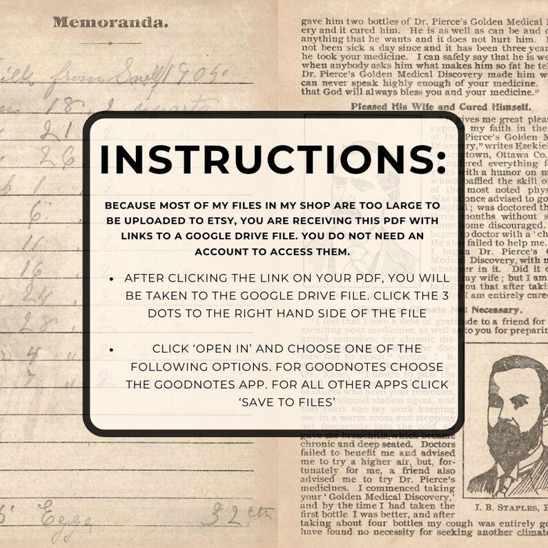 1904 HANDWRITTEN ACCOUNT BOOK Printable Images for Junk Journal ...