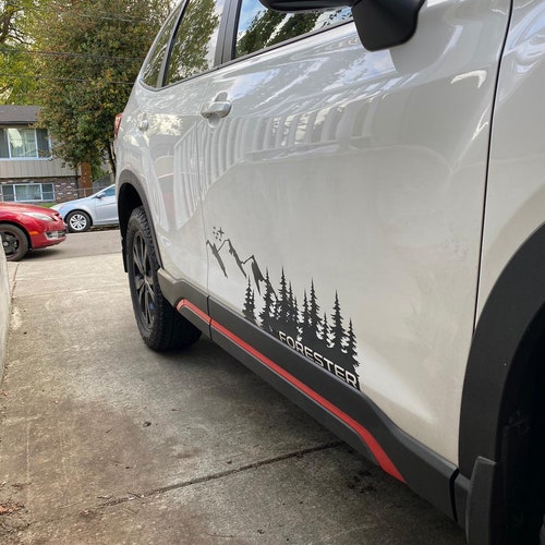 Mountain Car Decal Mountain Sticker Mountain Forest Tree Decal - Etsy
