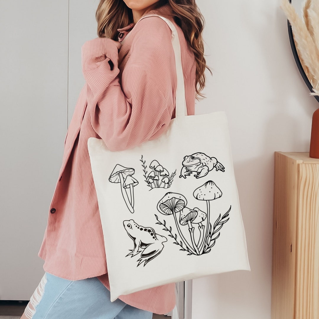 Frog Cottage Core Downloadable File SVG, PNG, JPG | Trendy| Boho | Frog ...