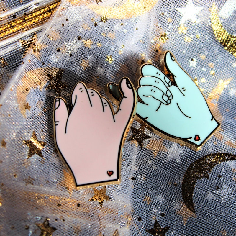 Bff Enamel Pin - Etsy