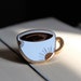 Coffee Mug Pins, Enamel Pin, Lapel Pin, Gold Plated, Set, Black, Latte ...