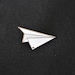 Paper Airplane Pins Enamel Pin Lapel Pin Gold Plated Set - Etsy