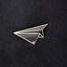 Paper Airplane Pins Enamel Pin Lapel Pin Gold Plated Set - Etsy