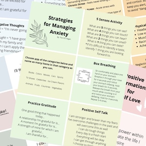 Strategies for Managing ADHD, Coping Skills Cards, Coping Strategies ...