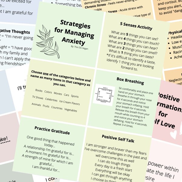 Strategies for Managing ADHD, Coping Skills Cards, Coping Strategies ...