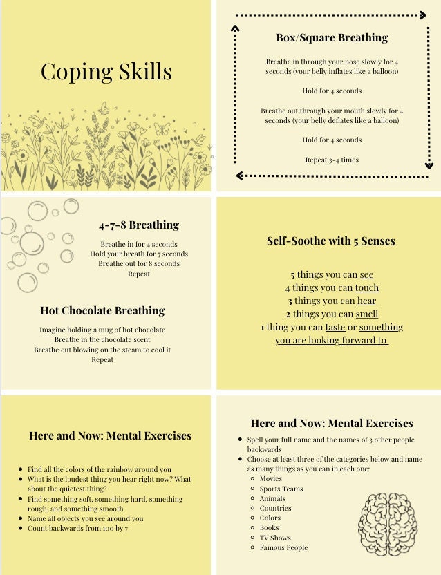 Coping Skills: Overcome Stress, Anxiety, Depression, and More With 23 ...