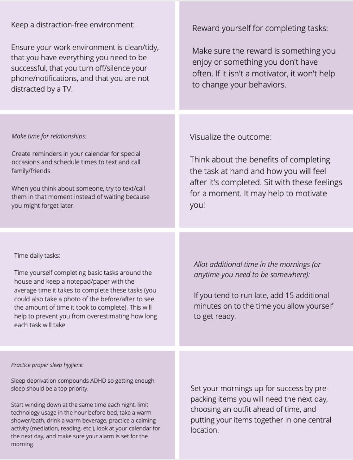 Strategies for Managing ADHD, Coping Skills Cards, Coping Strategies ...