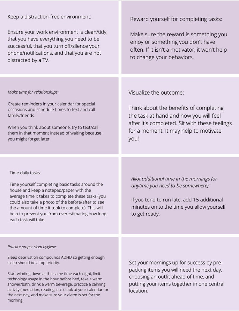 Strategies for Managing ADHD, Coping Skills Cards, Coping Strategies ...