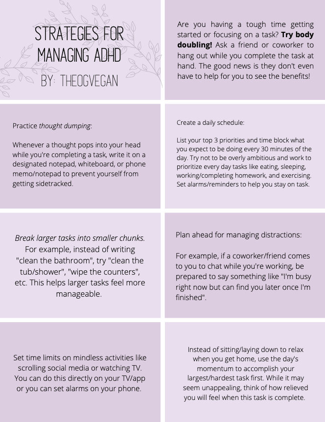 ADHD, Anxiety, Depression, and Stress Coping Skill Flashcard, Coping ...