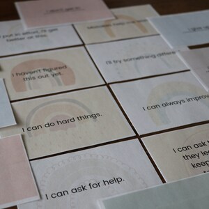 Fixed Vs Growth Mindset, Kids Growth Mindset Cards, Printable Mindset ...