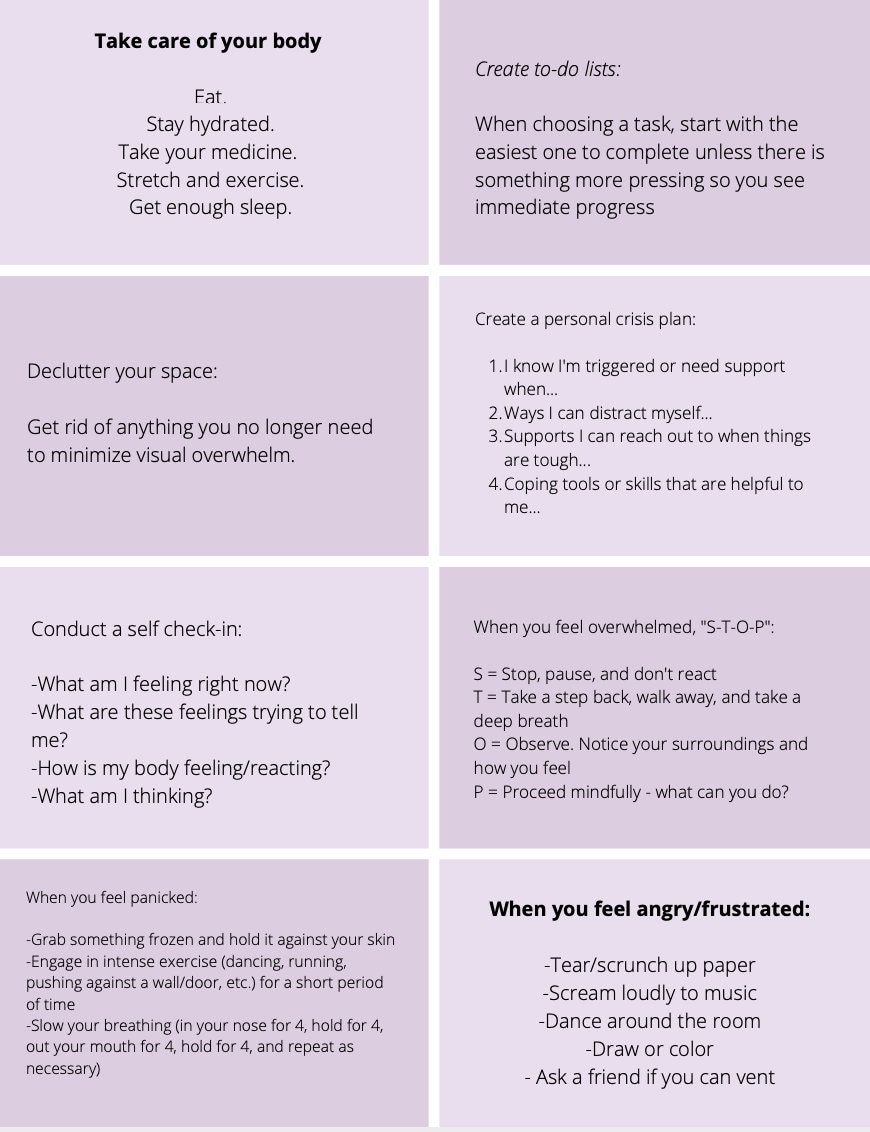 Strategies for Managing ADHD, Coping Skills Cards, Coping Strategies ...