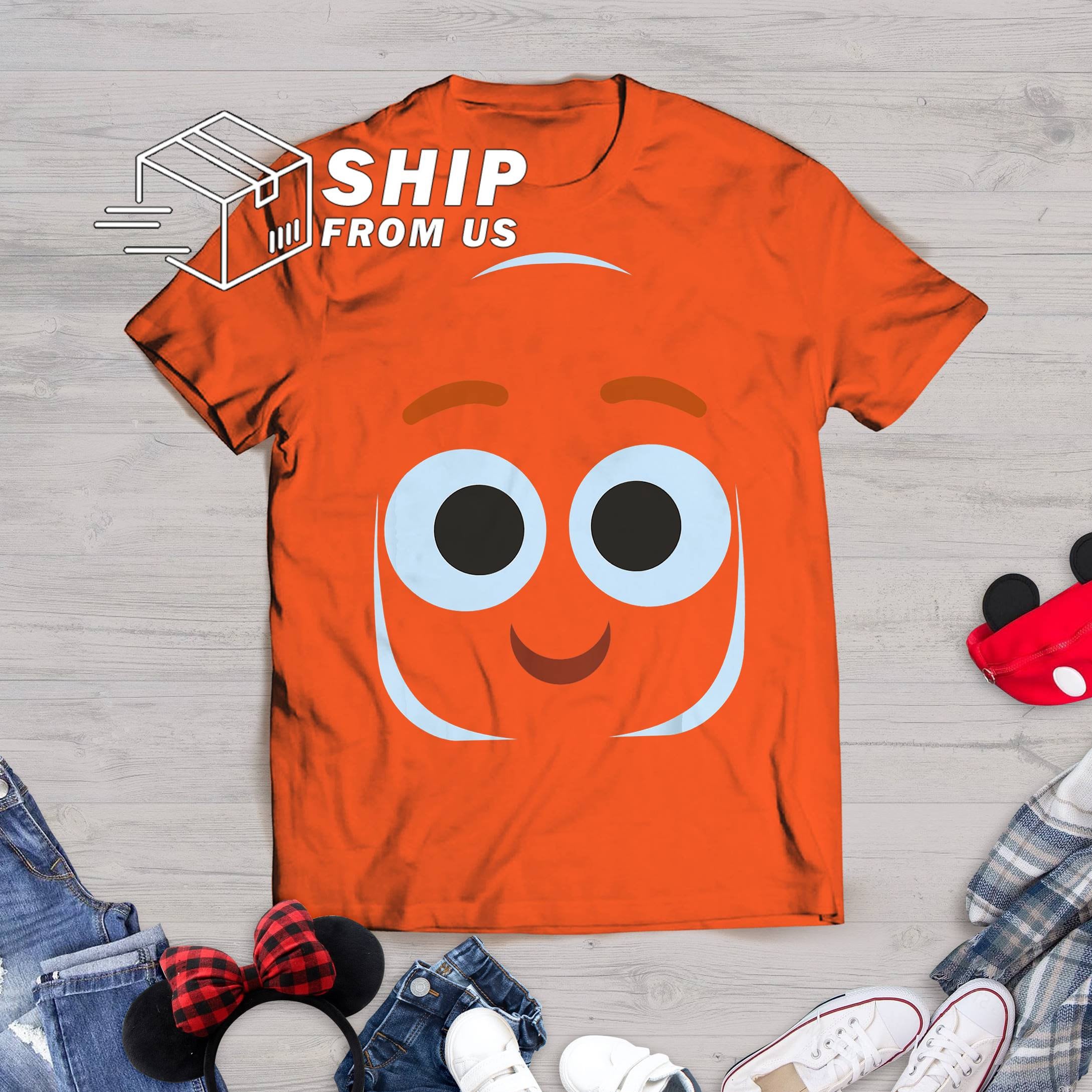 Finding Nemo Shirts Finding Nemo Orange Costume T-shirt - Etsy