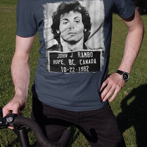 John Rambo T Shirt Rambo Mugshot Shirt John J. Rambo Canada - Etsy