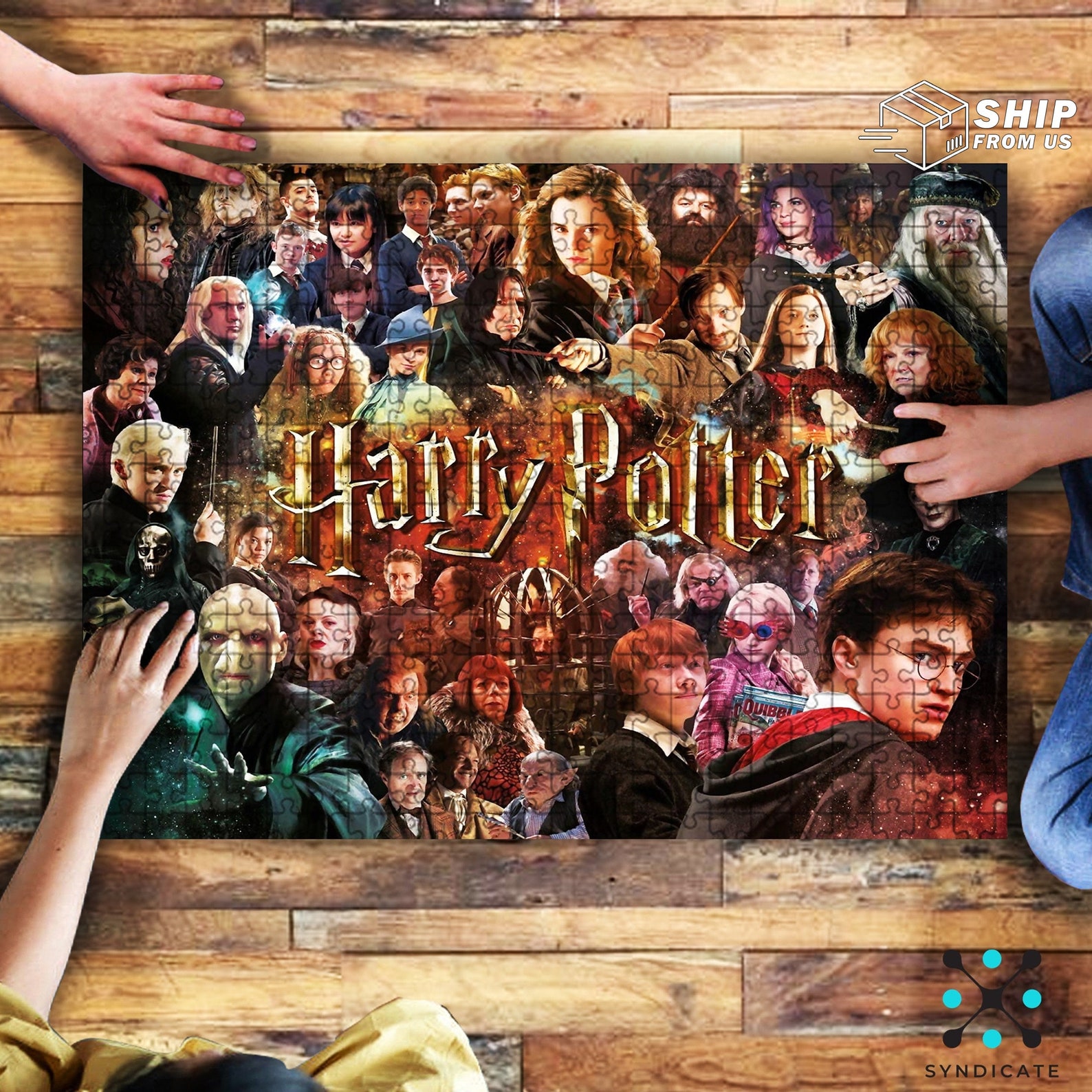 Harry Potter Jigsaw Puzzle 500 Piece 1000 Piece Puzzles for | Etsy Harry Potter Jigsaw Puzzle 500 Piece 1000 Piece Puzzles for | Etsy