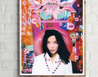 Bjork Post Poster | Etsy