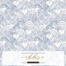Scallop Shell Pattern Wallpaper Blue White Gold Sea Shell Peel and ...