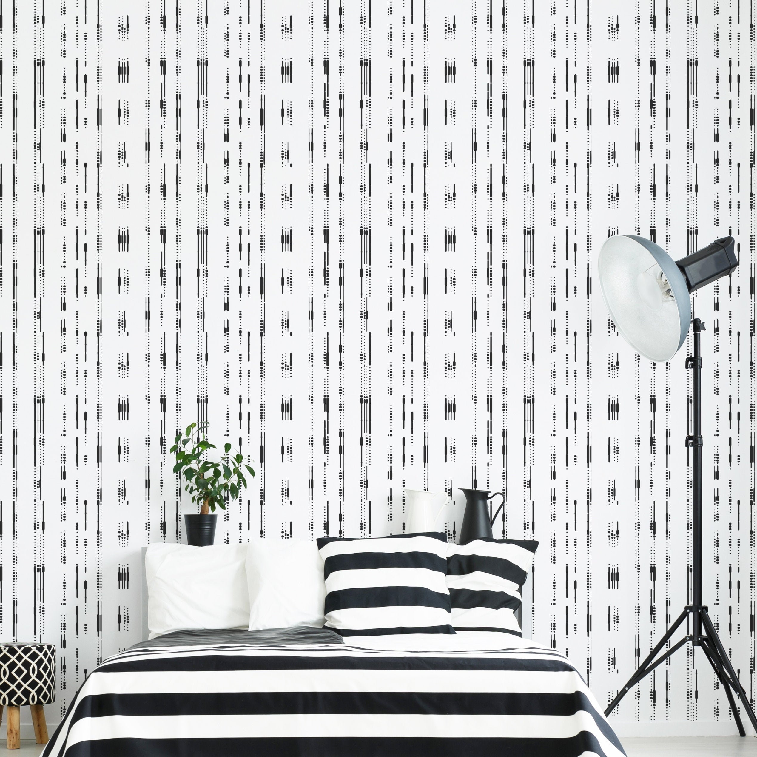 Morse Code Wallpaper - Etsy