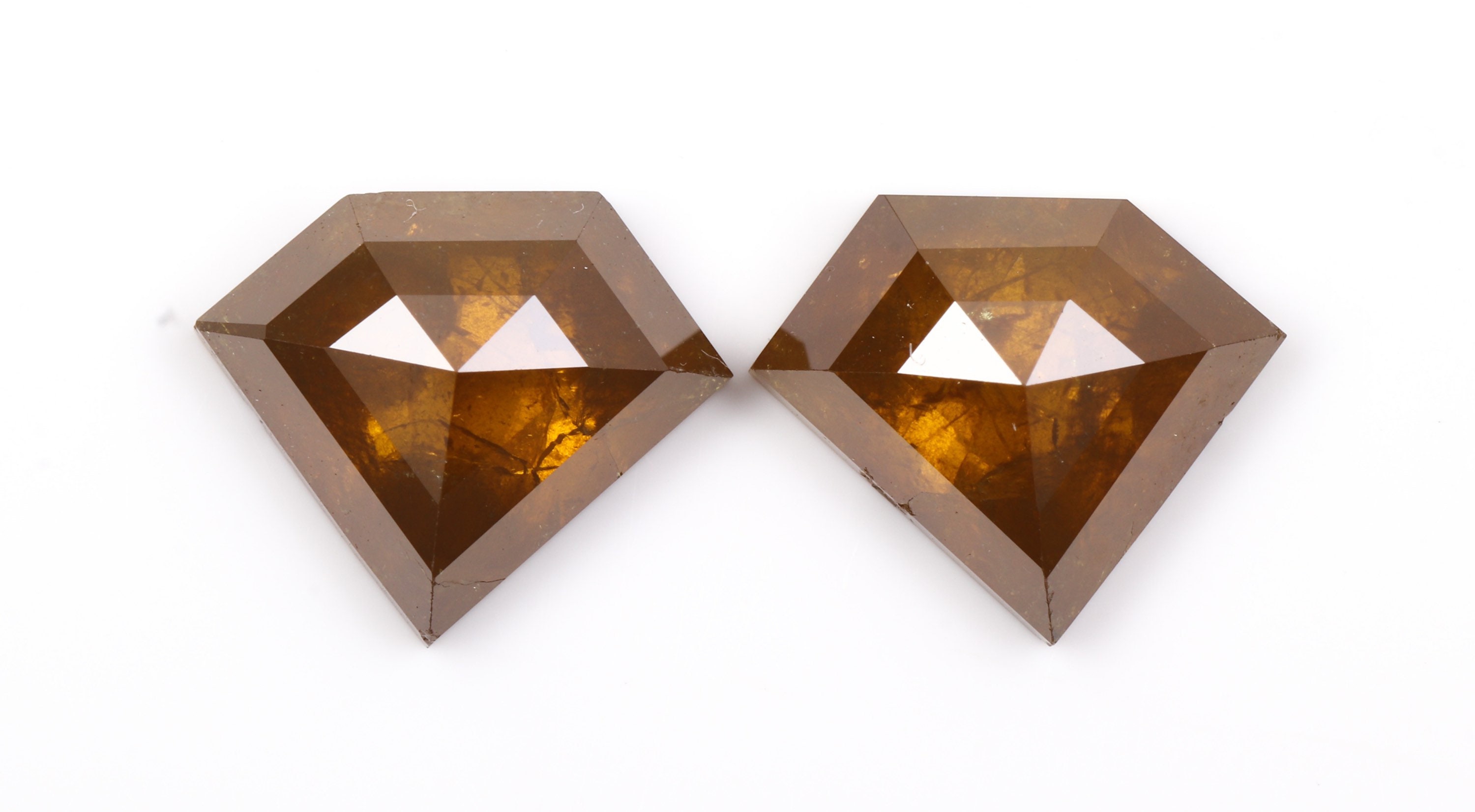 4.12 CT 9.7 X 8.2 MM Fancy Color Pentagon Shape Minimal - Etsy UK