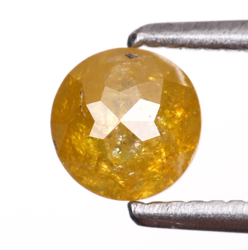 0.68 CT, 5.0 MM | Round Rose Cut Diamond | Natural Loose Diamond ...