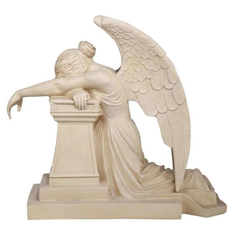Angel of Grief Monument Statue Memorial - Etsy