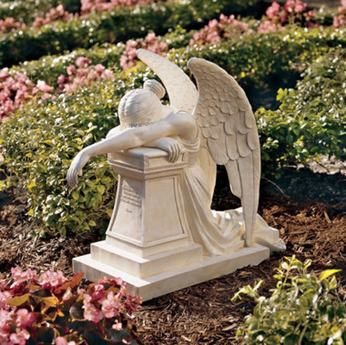 Angel of Grief Monument Statue Memorial - Etsy