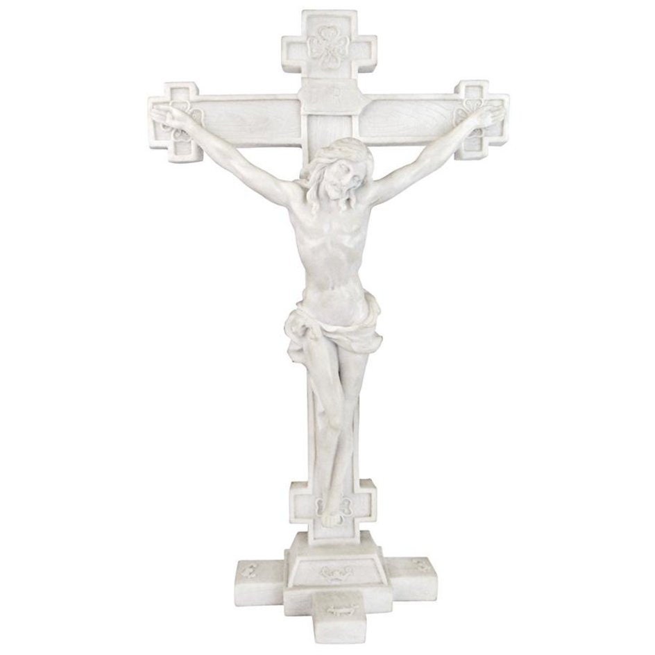 Body of Christ Bonded Marble Crucifix Statue Easter Gift | Etsy