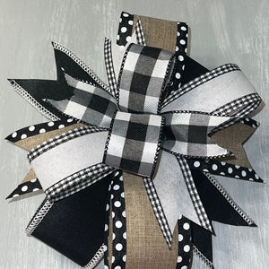 Farmhouse Bow Farmhouse Wreath Bow Farmhouse Lantern Bow - Etsy Canada