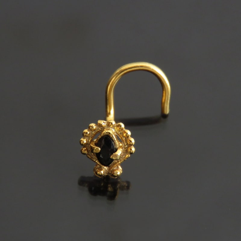 Nose Stud Twist - Etsy