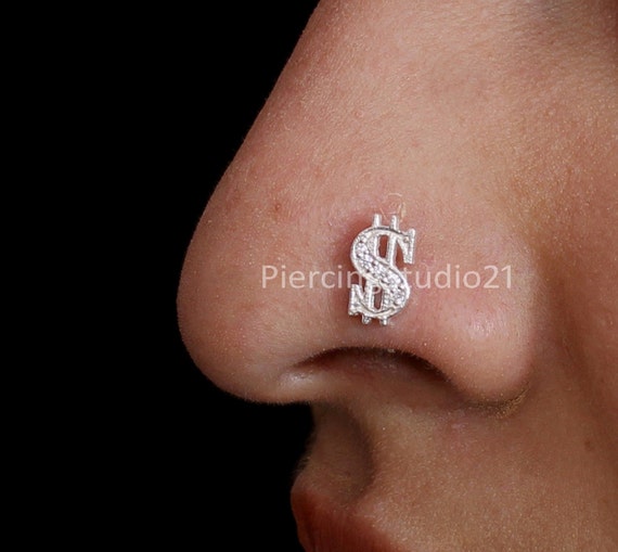 Dollar sign nose ring store