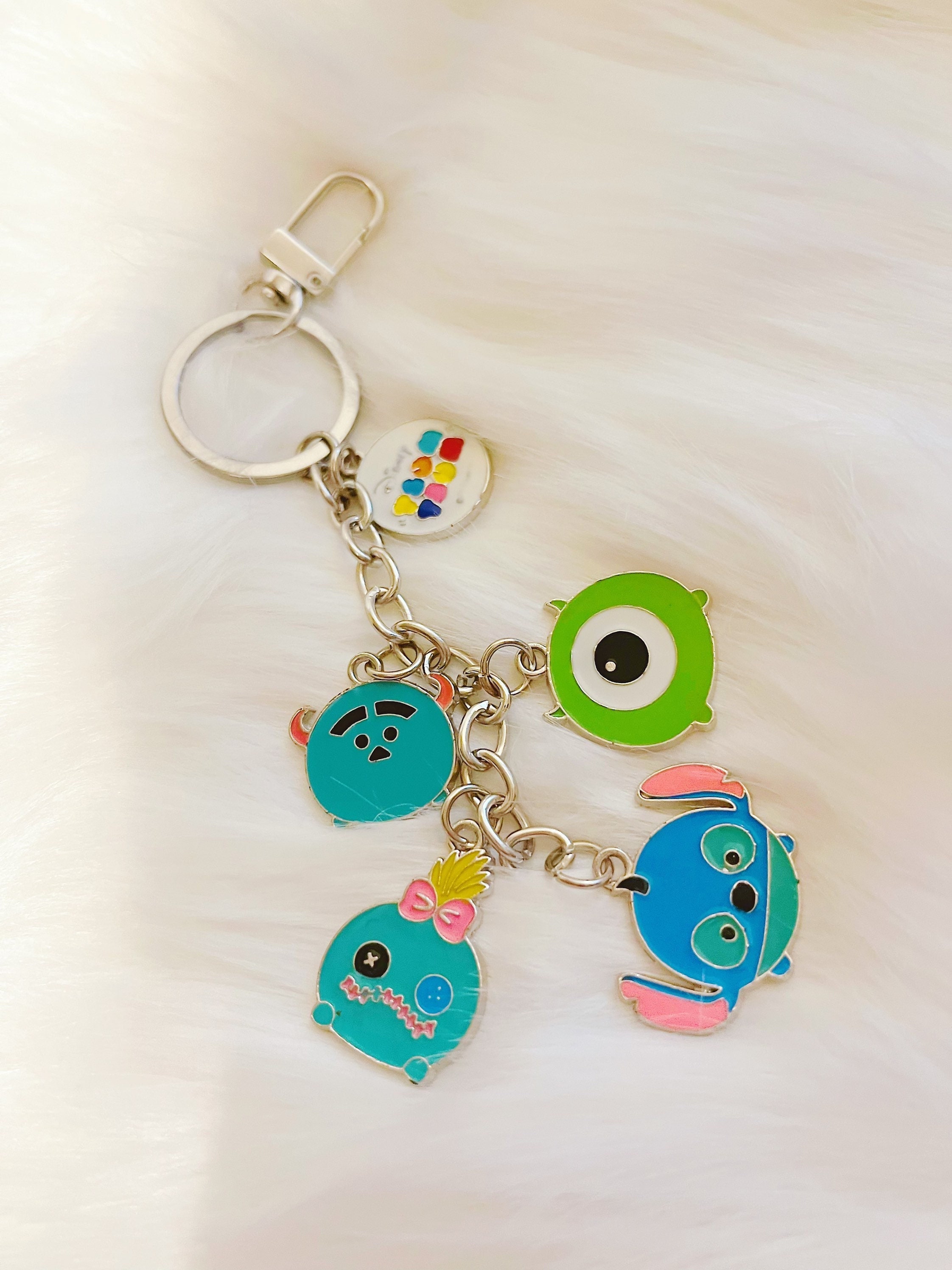 Super Cute Stitch Keychain,lilo&stitch Charm Keychain,cartoon Stitch ...