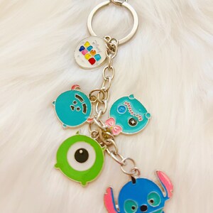 Super Cute Stitch Keychain,lilo&stitch Charm Keychain,cartoon Stitch ...