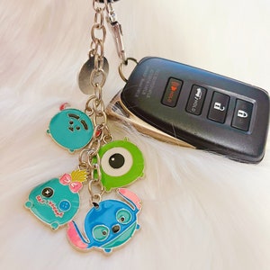 Super Cute Stitch Keychain,lilo&stitch Charm Keychain,cartoon Stitch ...