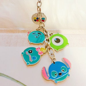 Super Cute Stitch Keychain,lilo&stitch Charm Keychain,cartoon Stitch ...