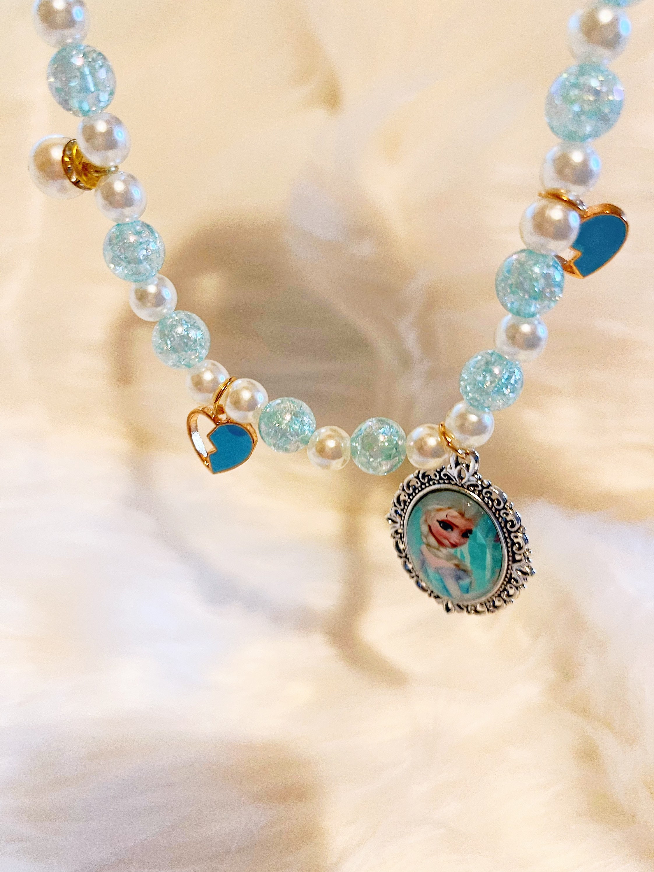 Kids Jewelry,little Girls,toddlers Necklace and Ring Set,princess ...