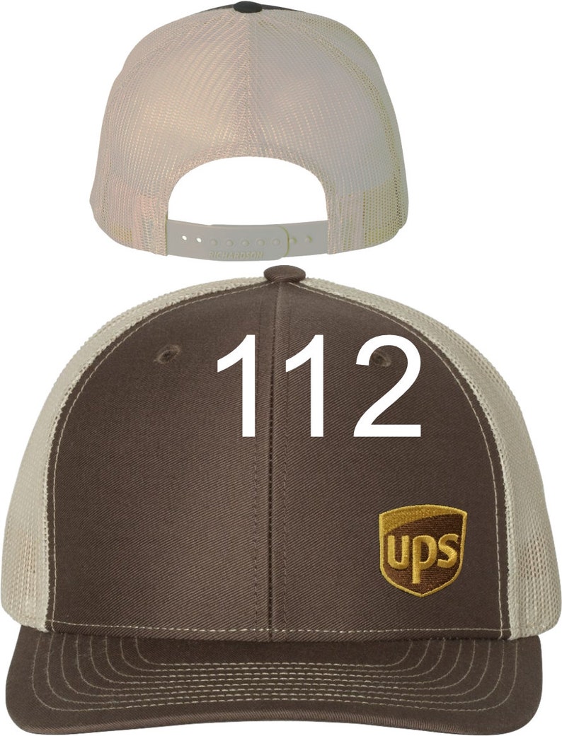 UPS Hats Flexfit, 6210 ,112 Richardson, 104C Pacific Headwear UPS Hats ...