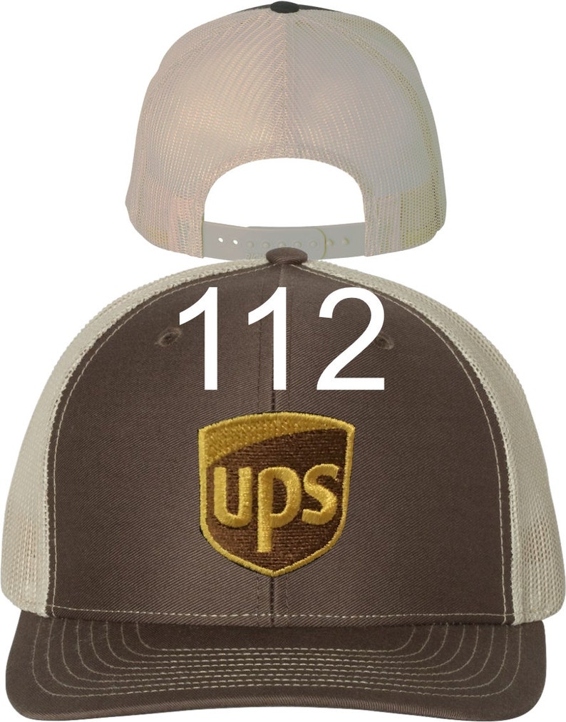 UPS Hats Flexfit, 6210 ,112 Richardson, 104C Pacific Headwear UPS Hats ...