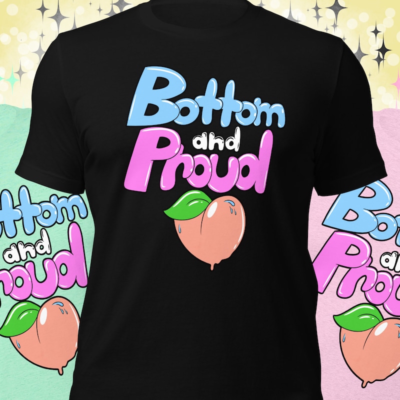 Power Bottom T Shirt - Etsy