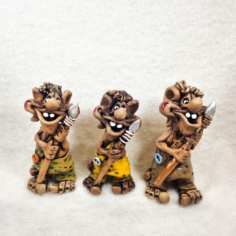 Clay Troll - Etsy