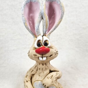 Handmade Ceramic Rabbit Figurine - Etsy