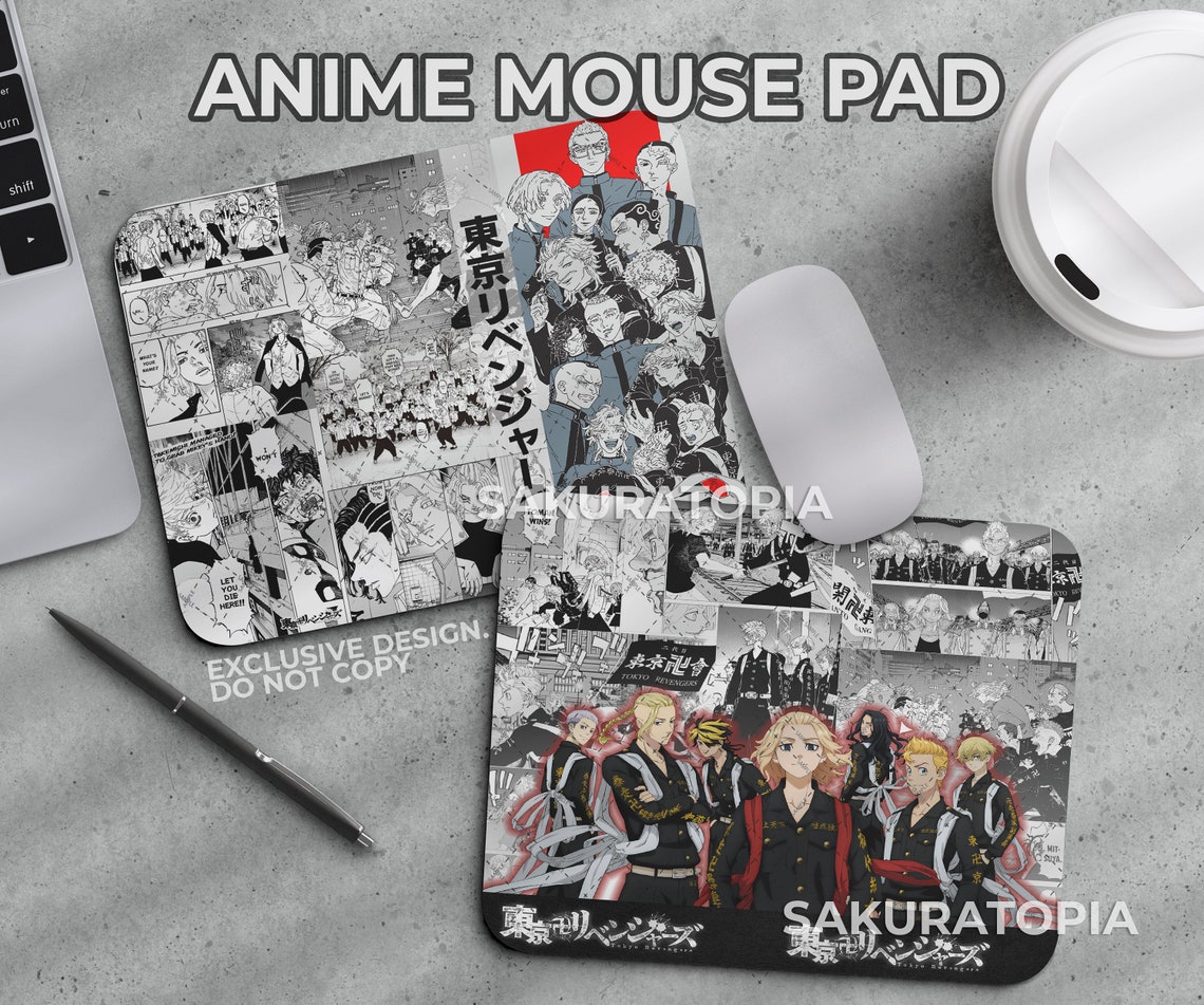 Tokyo Revenger Anime Mouse Pad for Office Computer Desk - Etsy