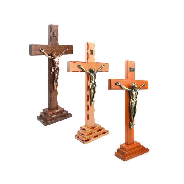 Standing Crucifix - Etsy