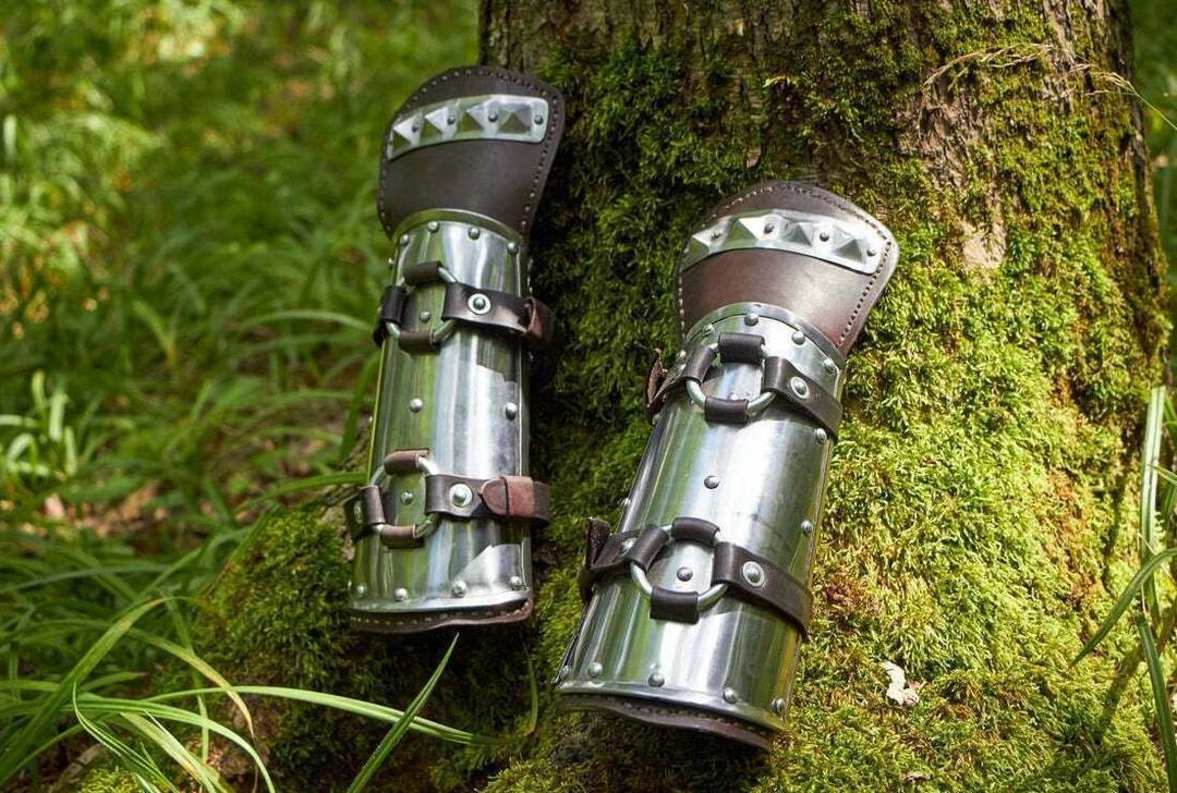 Medieval Bracers Armor Witcher Cosplay Steel Armor Knight - Etsy