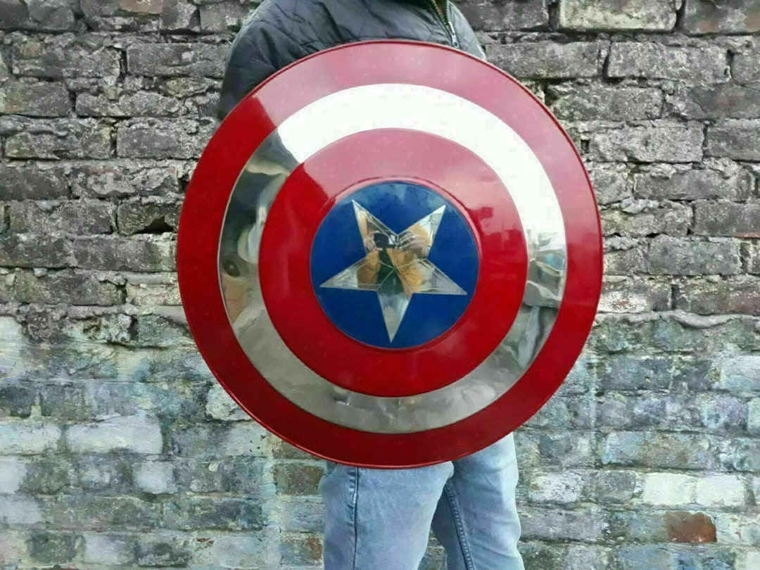 Marvels Avengers Legend Captain America Shield Larp - Etsy
